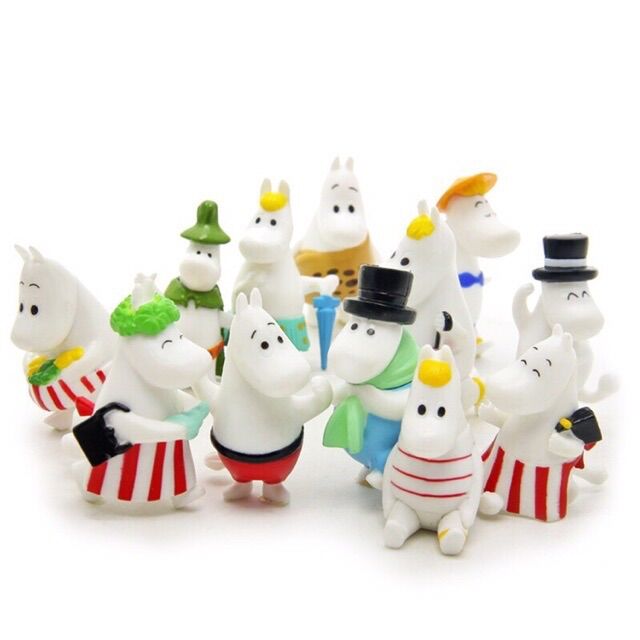 โมเดล ฟิกเกอร์ มูมิน Moomin & Family มีหลายแบบ Figures Model ของเล่น ...