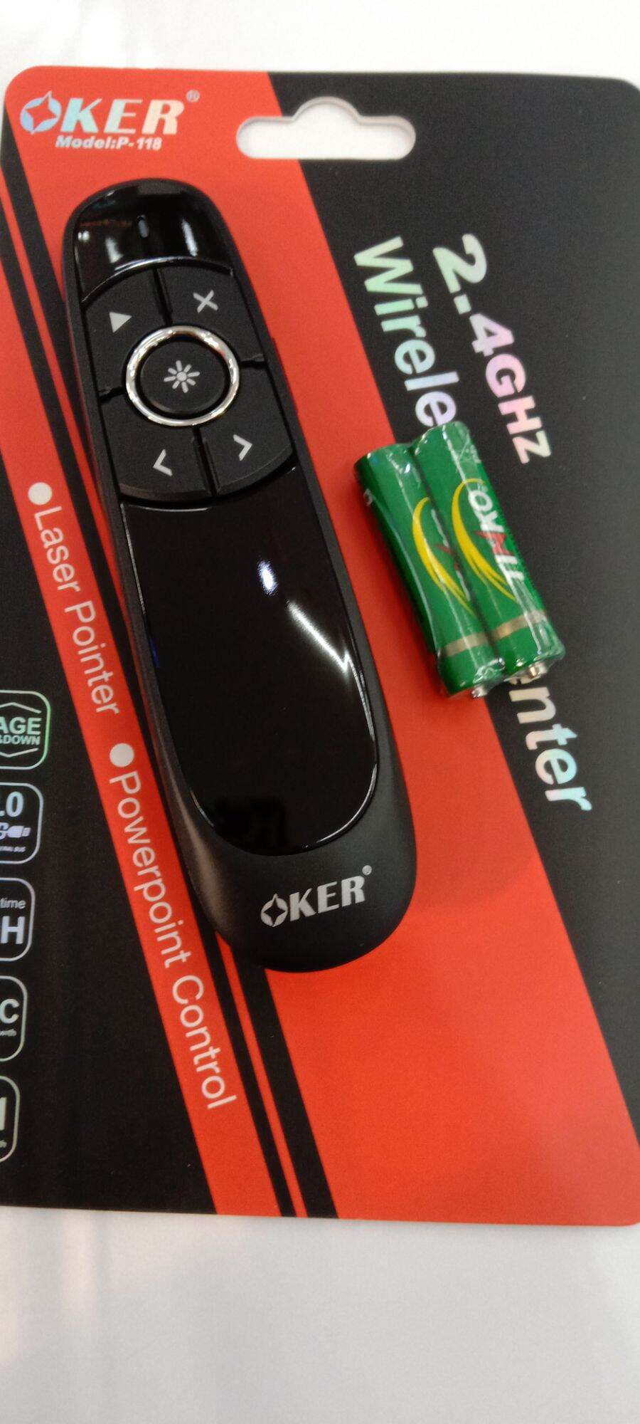 Laser Pointer OKER P118 BK - A0128713 - แอดไวซ์ขุขันธ์ - ThaiPick