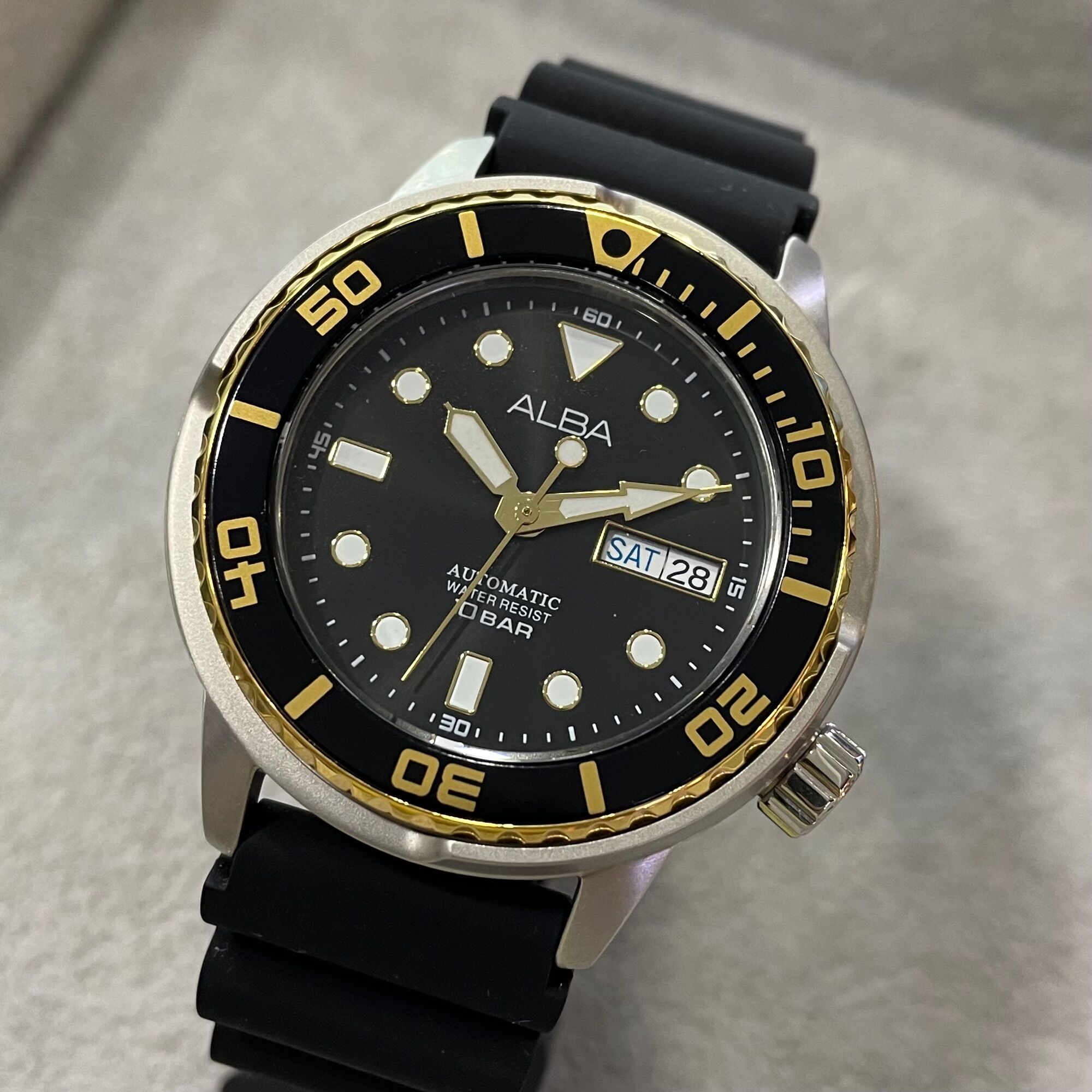 นาฬิกา ALBA AUTOMATIC (ALBA TUNA) รหัส AL4225X1 เขียว (4900 บาท ...