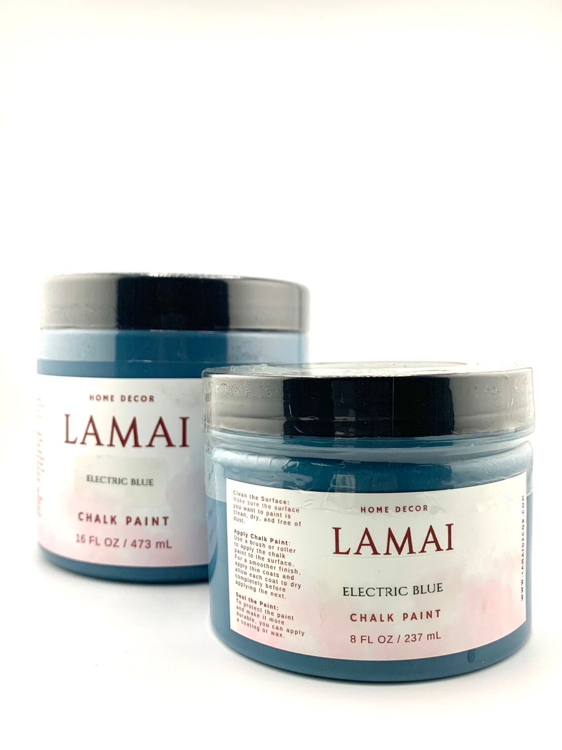 Chalk paint สี Electric blue สีชอล์กเพ้นท์ สีทาเฟอร์นิเจอร์และของตกแต่ง ...
