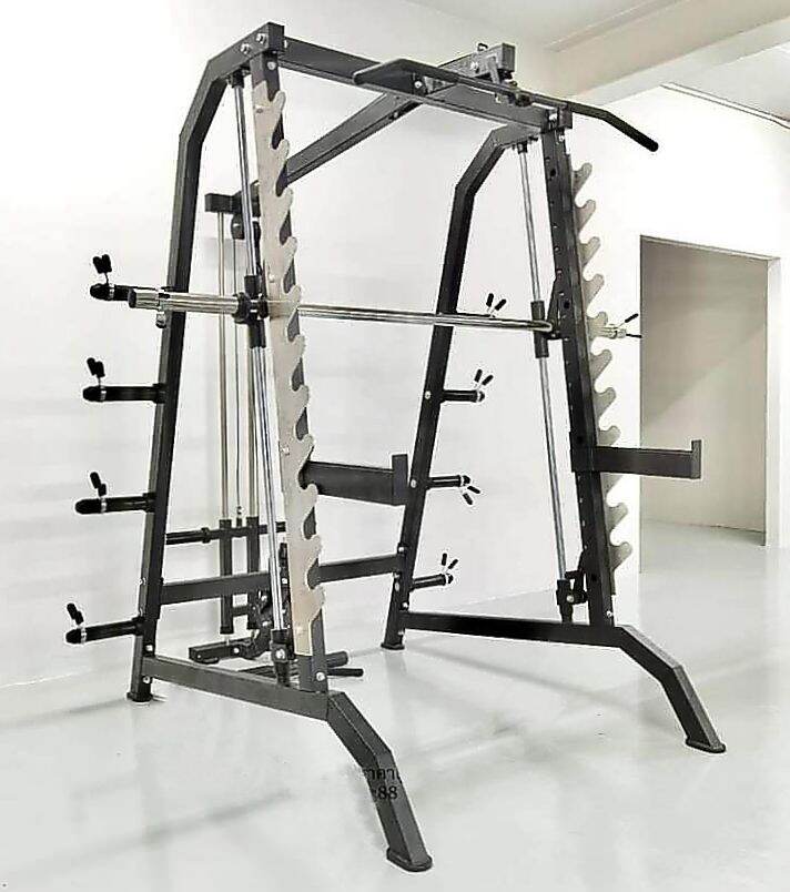 สมิทแมชชีน โฮมยิม smith machine +lat pulldown - Atom Fitness - ThaiPick