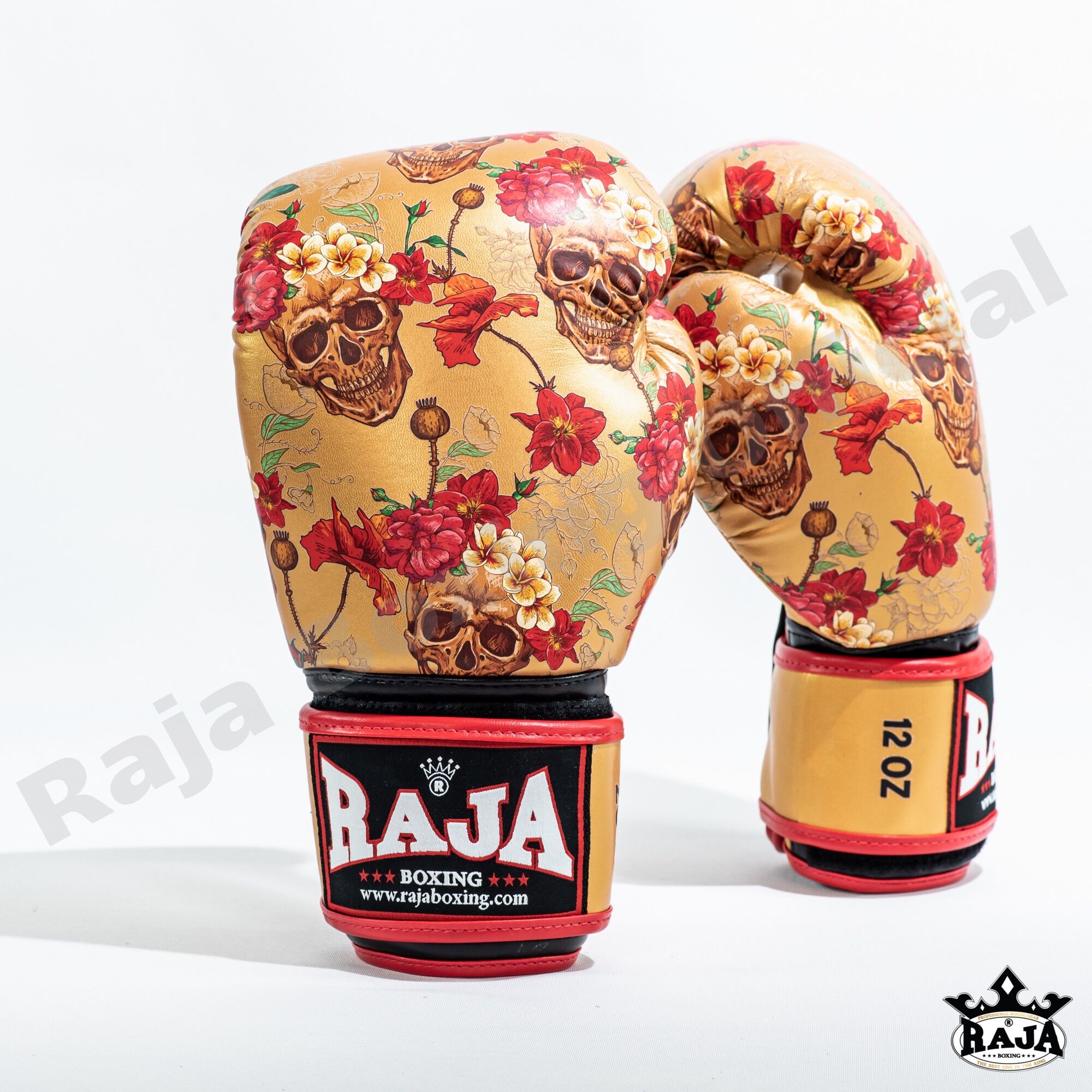 นวมมวยไทยลายสกรีนพิเศษ RAJA BOXING - RAJABOXING Official - ThaiPick