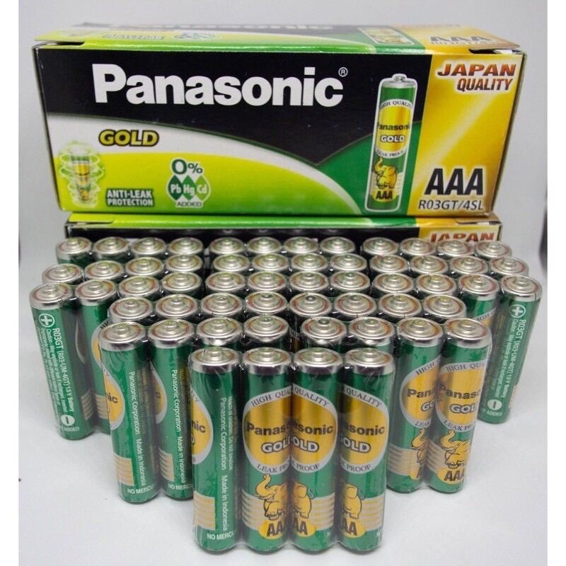 🔋ถ่าน3A AAA 1.5V panasonic แพ็ค 4 ก้อน สำหรับ วิทยุ ไฟฉาย นาฬิกา และของ ...