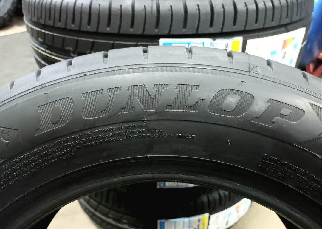 ยางใหม่ 21560R16 Dunlop SP Touring R1 ผลิตปี 2023 พร้อมจุ๊บลมแปซิฟิค 4 ...