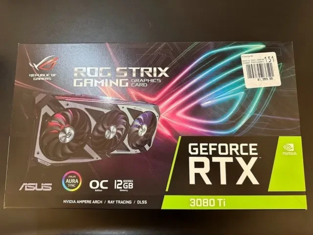 ASUS ROG Strix LC GeForce RTX 3080 Ti OC Edition 12GB GDDR6X Graphics ...