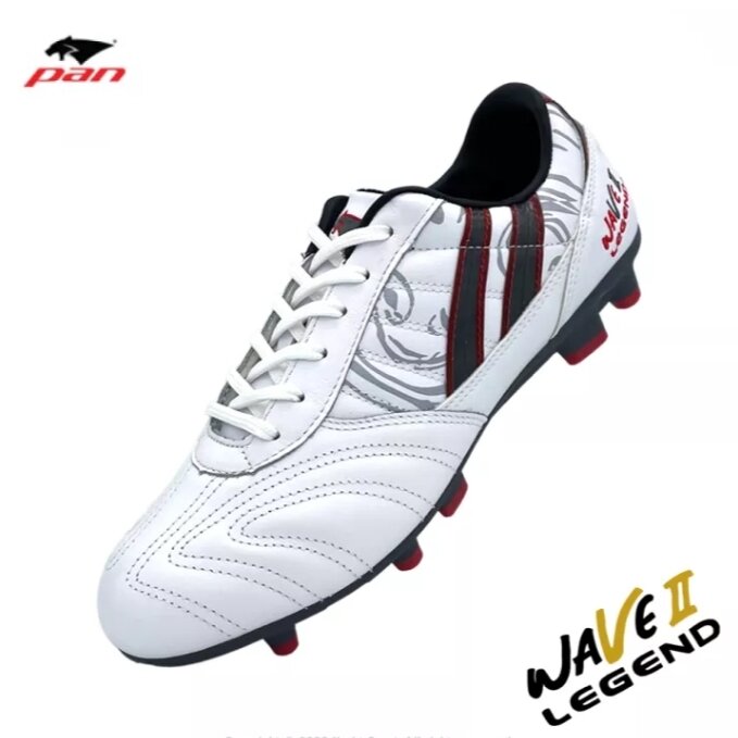 (PANลิขสิทธิ์)รองเท้าฟุตบอลสตั๊ด PAN WAVE II LEGEND หนังแท้ ไซส์ 39-45 ...