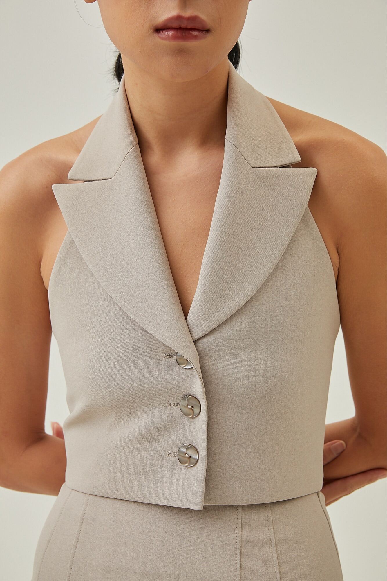Halter Neck Vest - AOP Archive - ThaiPick