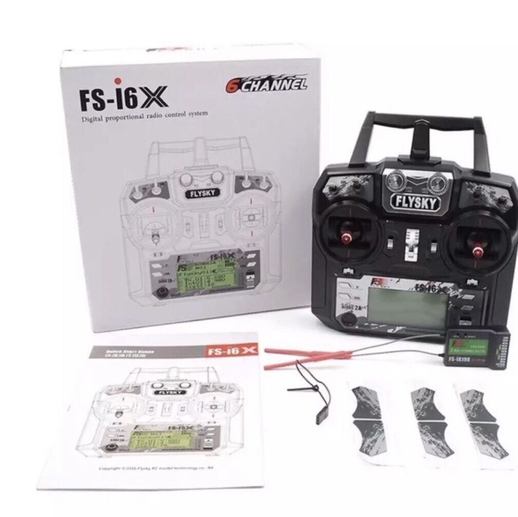ร้านไทย ส่งฟรี รีโมท Flysky FS-i6X i6 i6x วิทยุบังคับ 2.4GHz 10CH ...