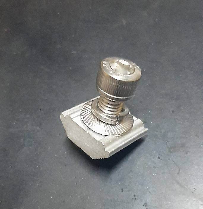 Nut Kit ยึดราง SOLAR CELL สกรูสเตนเลส M8 ยาว 25mm - Solar Everyday ...