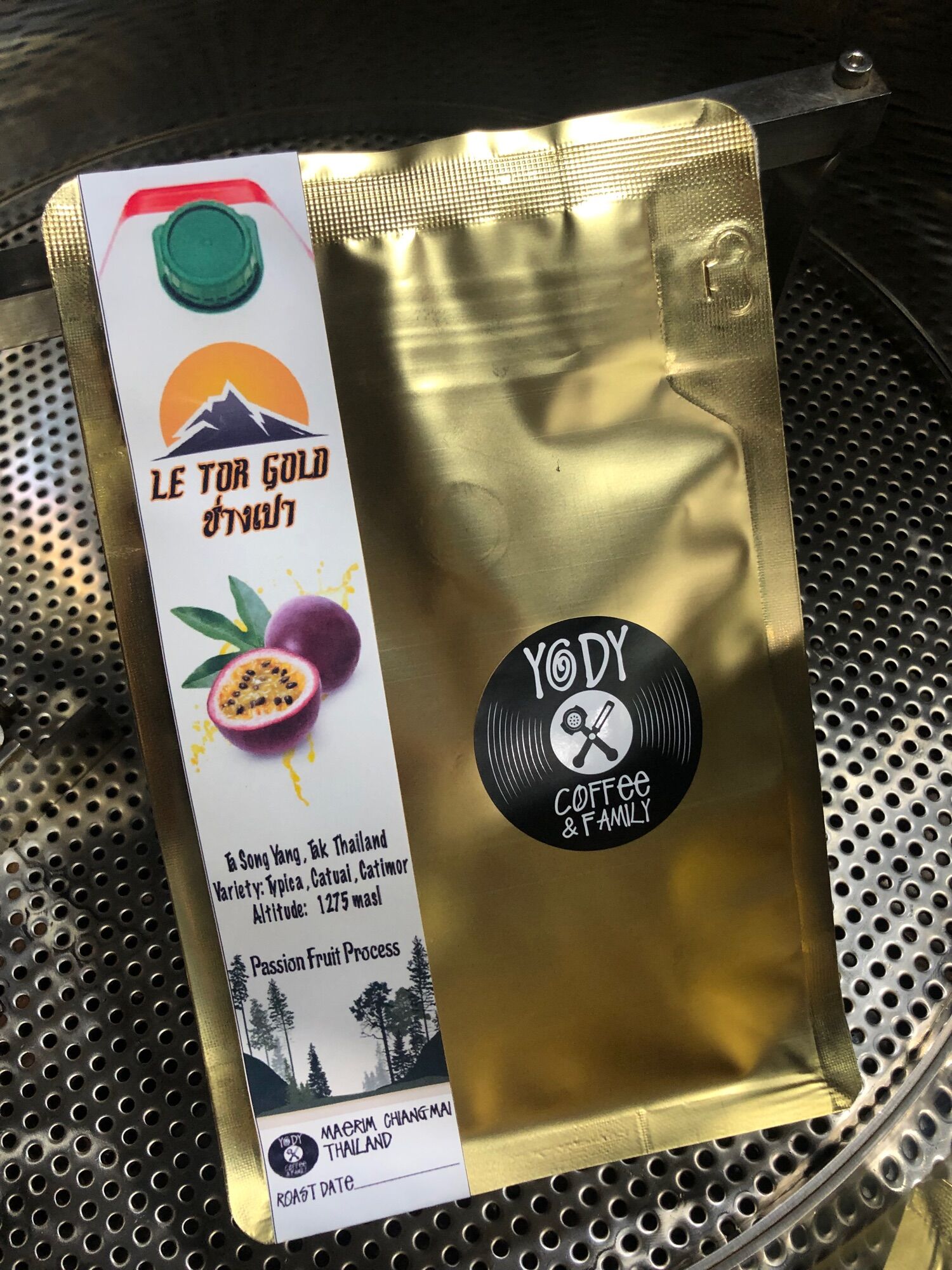 ช่างเปา เลอตอโกลด์ เสาวรสโปรเซส Passion Fruit process Le Tor Gold Yody ...