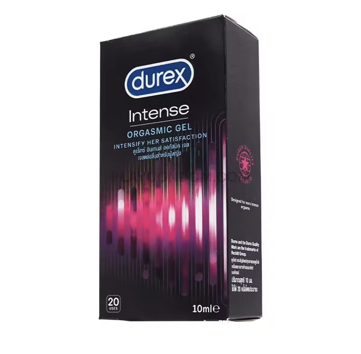 Durex แพ็ค 4 สุดคุ้ม ดูเร็กซ์ เจล หล่อลื่น แพ็ค 4 สุดคุ้ม อินเทนส์ ออก ...