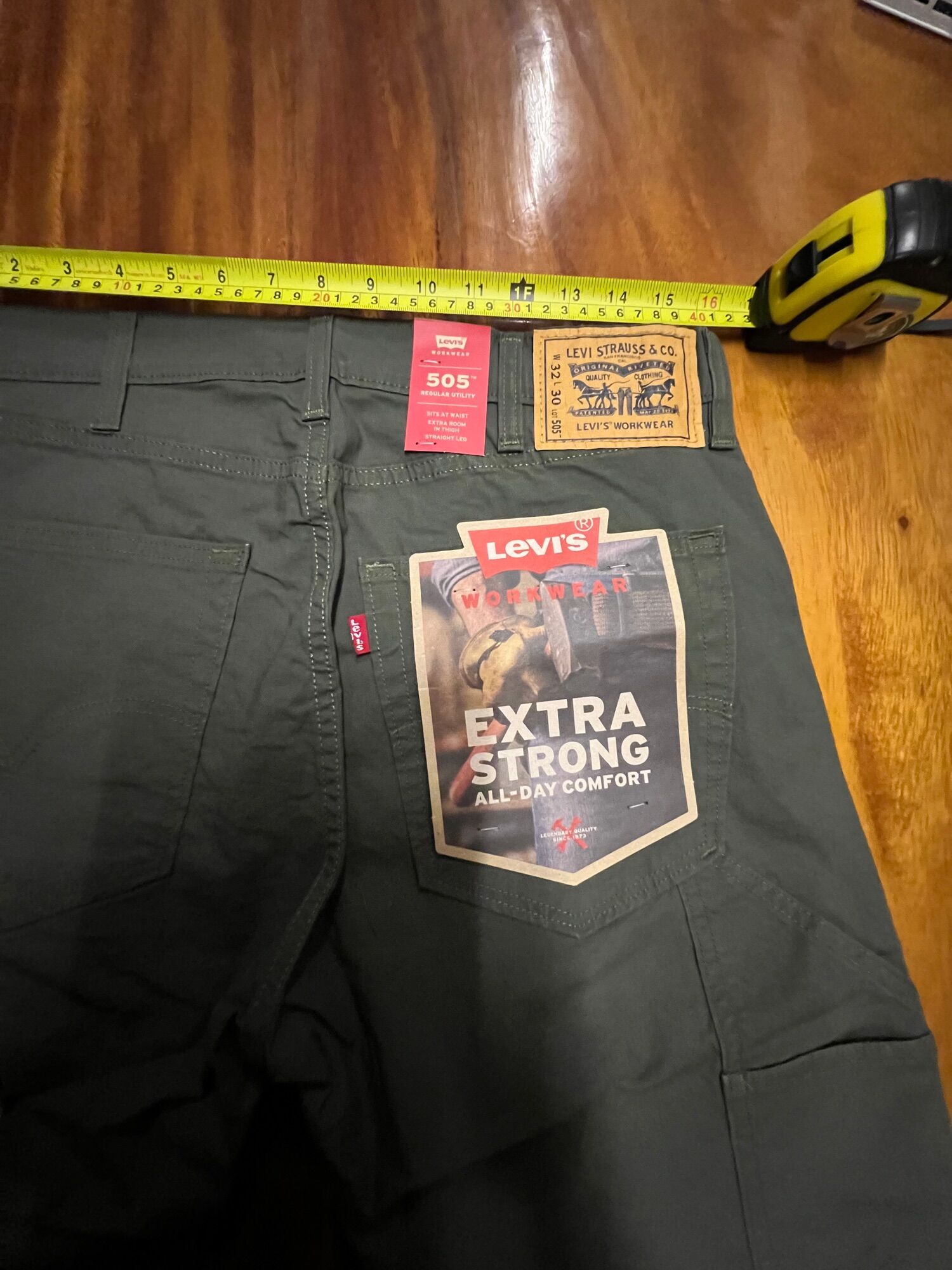 Levis 505 workwear extra strong - Jeans Premium imported - ThaiPick