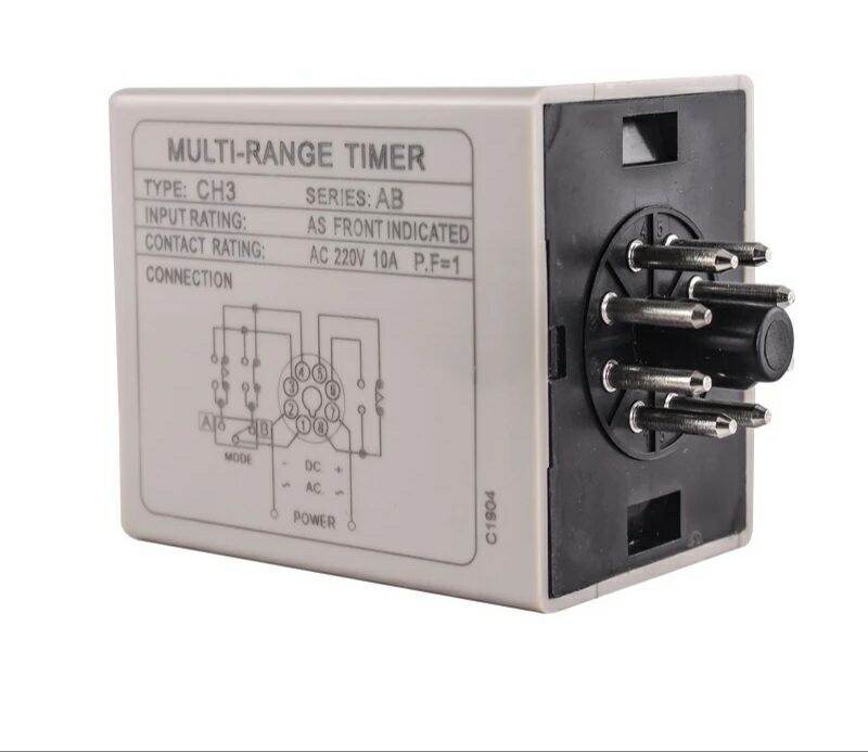 CH3 CH3-AB 10A 220V Timer Delay Relay 0.01s-990h - PROMARKETING ...
