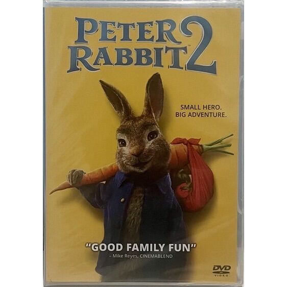 Peter Rabbit 2 (2021, DVD with Activity Book) /ปีเตอร์ แรบบิท 2 (ดีวีดีพร้อมสมุดกิจกรรม ...