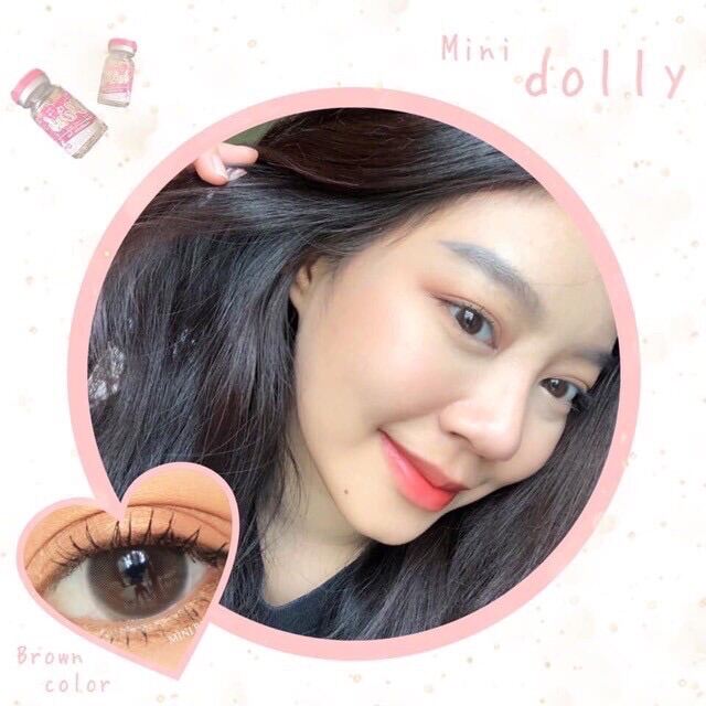 คอนแทคเลนส์ Wink : Mini dolly ขนาด มินิ สายตา 0.00 ถึง -3.00 - Pretty World คอนแทคเลนส์ - ThaiPick
