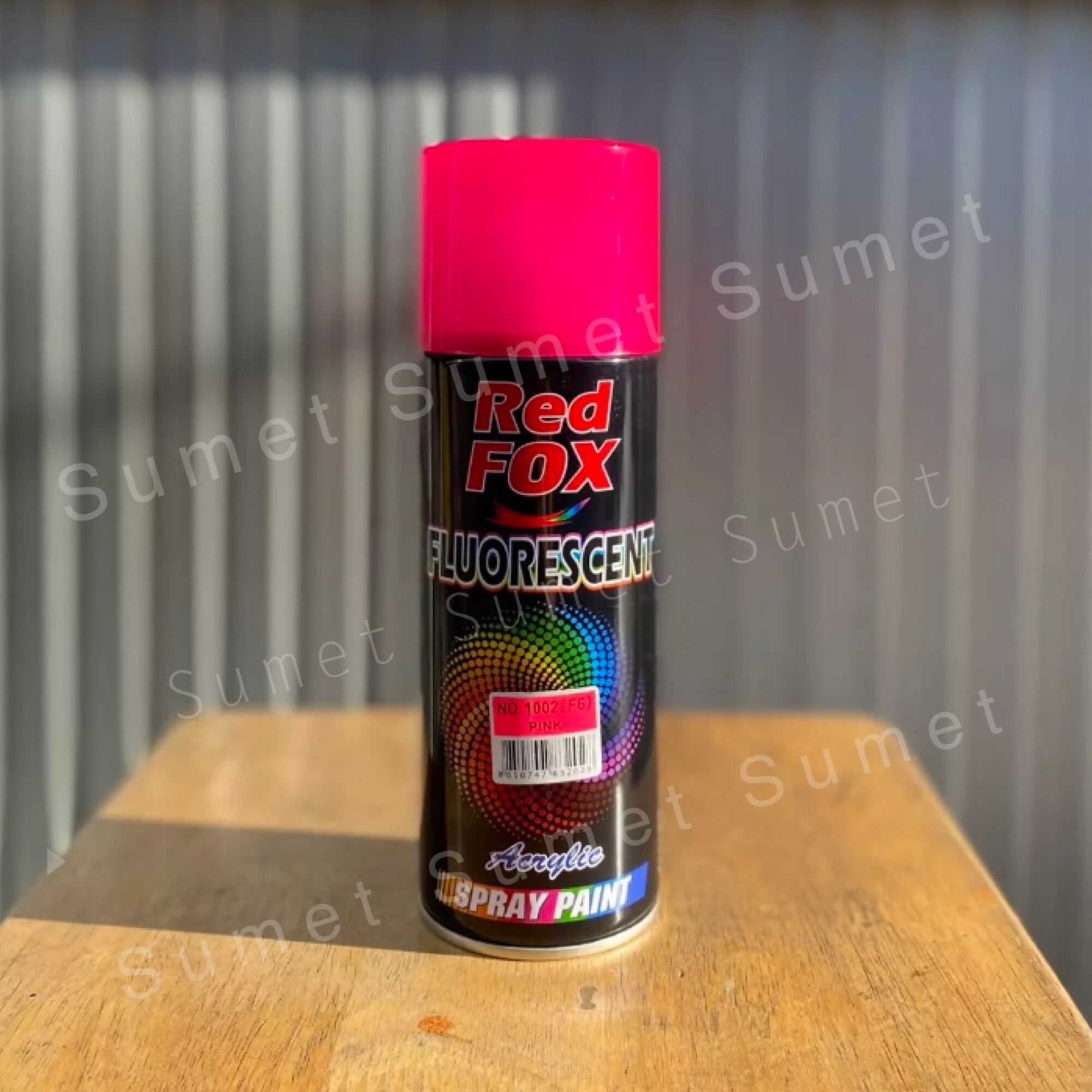 (ขายปลีก-ส่ง) สีสเปรย์สะท้อนแสงเรดฟอกซ์ Red FOX FLUORESCENT Spray paint ...
