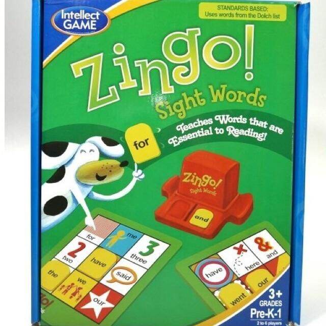 Zingo Game เกมบิงโก ฝึกคำศัพท์ นับเลข ดูเวลา | Lazada.co.th