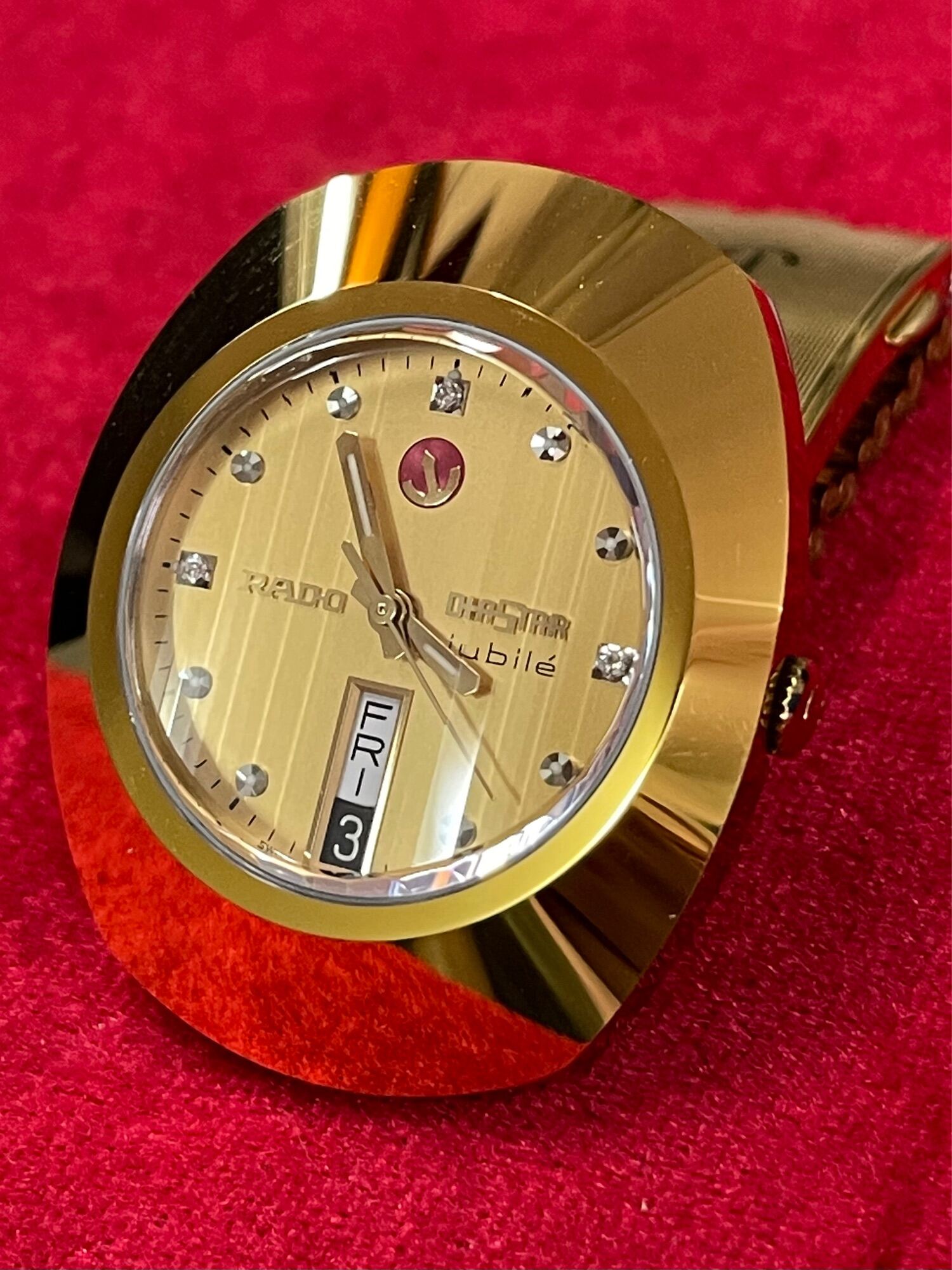 RADO DIASTAR JUBILE????Automatic ????25 Jewels ⭐️รุ่น Limited Editon 0282/1957 หน้าปัดเพรชแท้ 3 ...