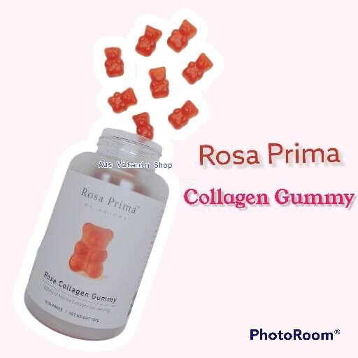 Rosa Prima Collagen Gummy กัมมี่คอลาเจนรูปหมี พร้อมส่ง | Lazada.co.th
