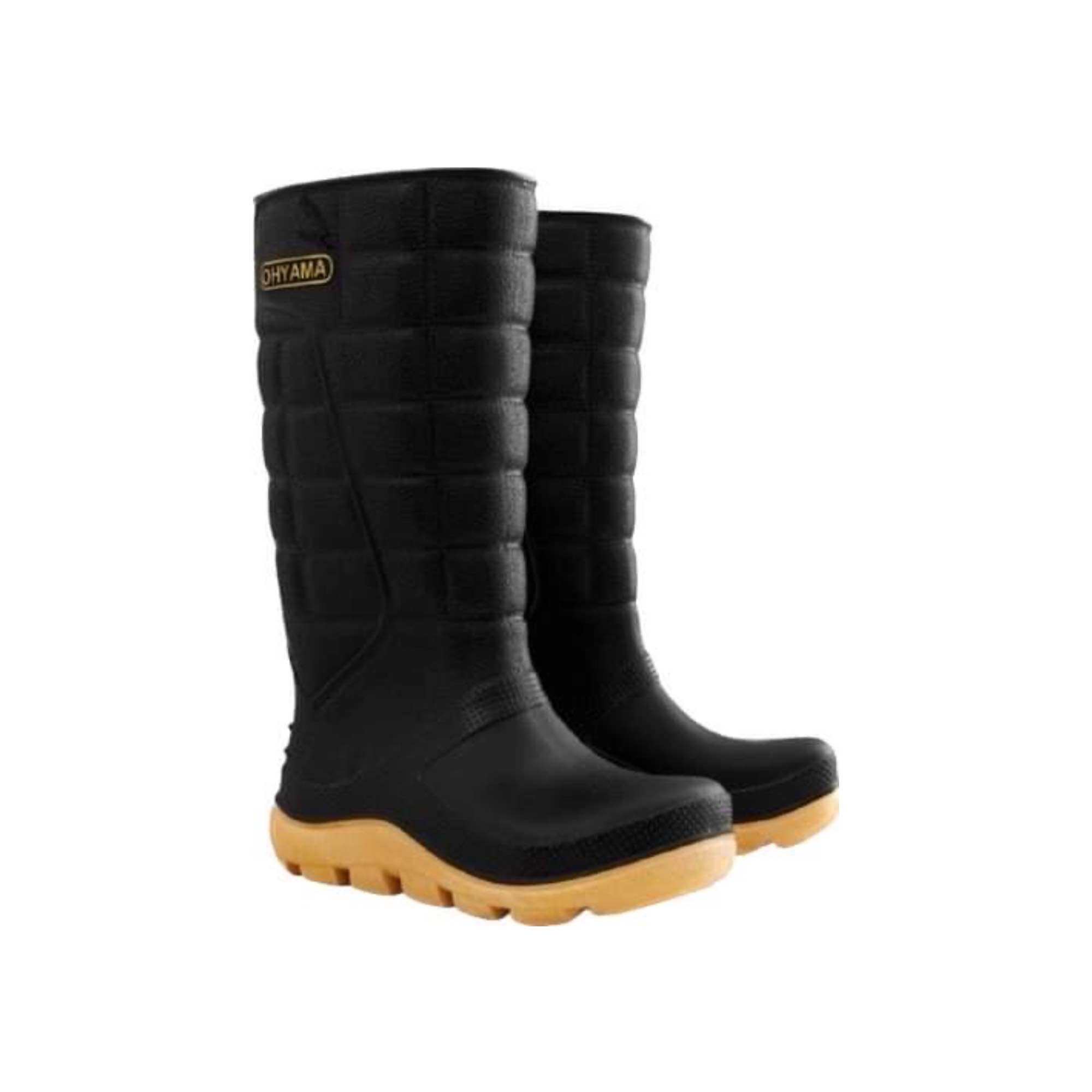 รองเท้าบูท Ohyama รุ่น B.003 สูง 15 นิ้ว (มีทั้งหมด 4 สี) รองเท้ายางพาราแท้ รองเท้ากันน้ำ ...