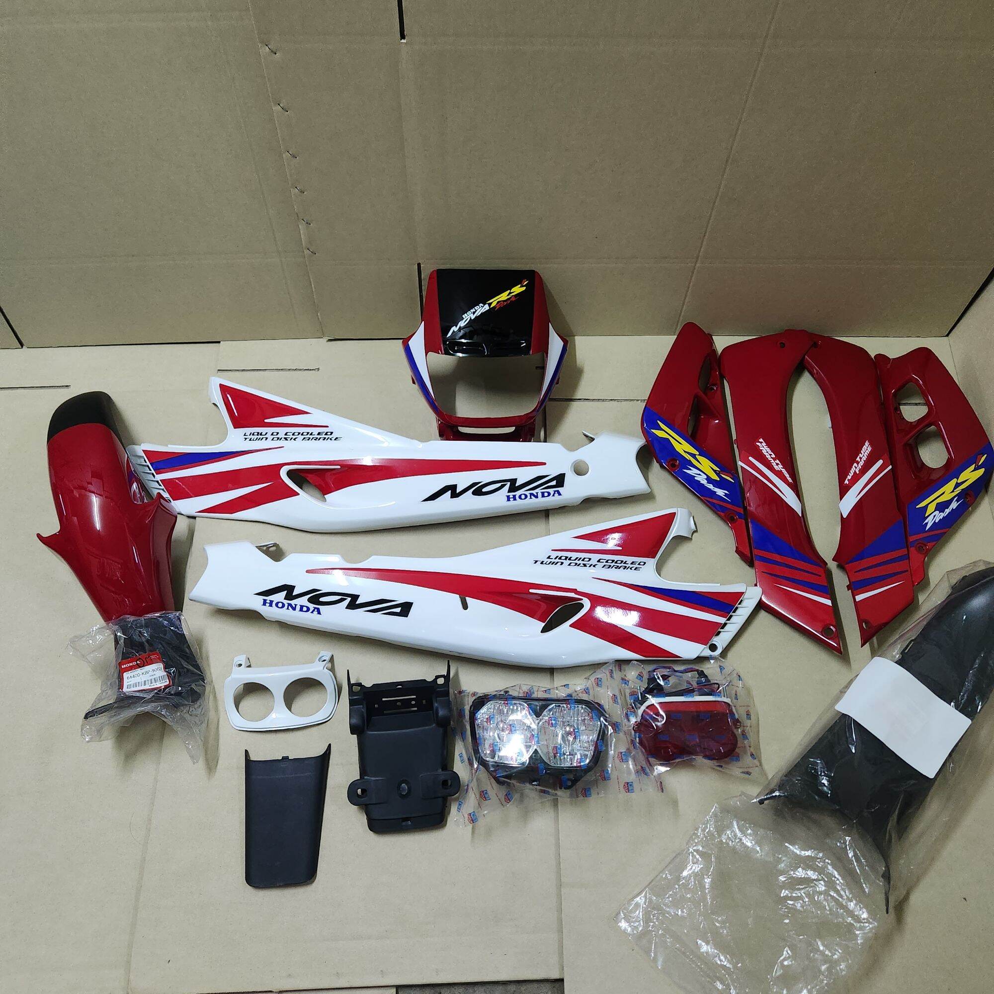 ชุดสี dash รุ่นแรก สีแดงขาว ปี93 nova dash ตัวเก่า | Lazada.co.th