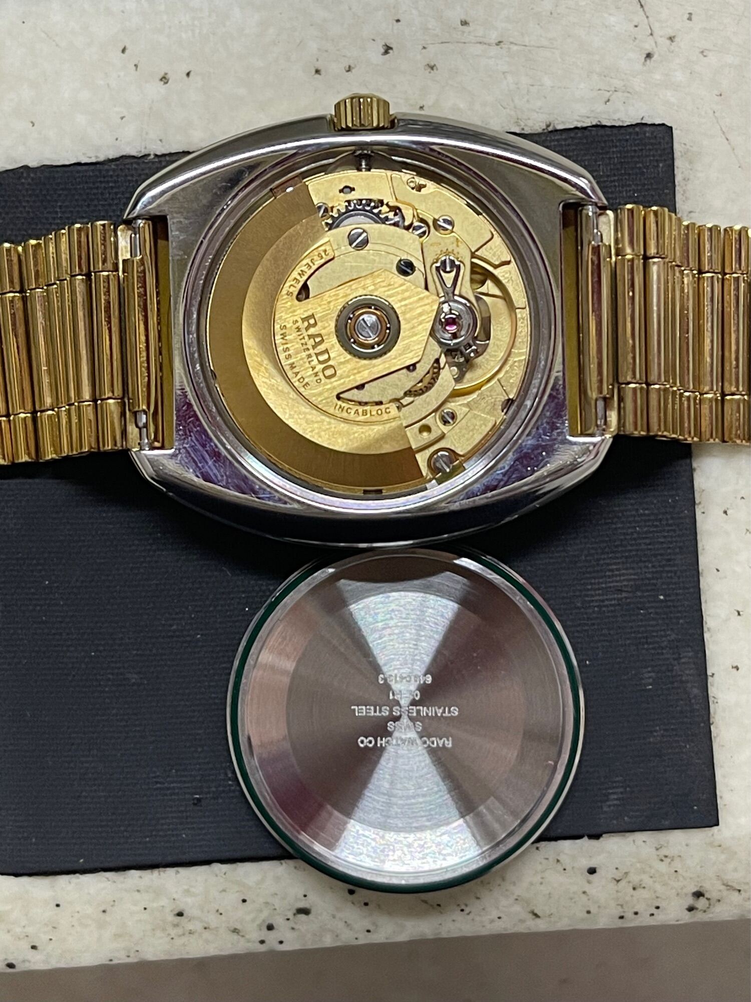 RADO DIASTAR JUBILE????Automatic ????25 Jewels ⭐️รุ่น Limited Editon 0282/1957 หน้าปัดเพรชแท้ 3 ...