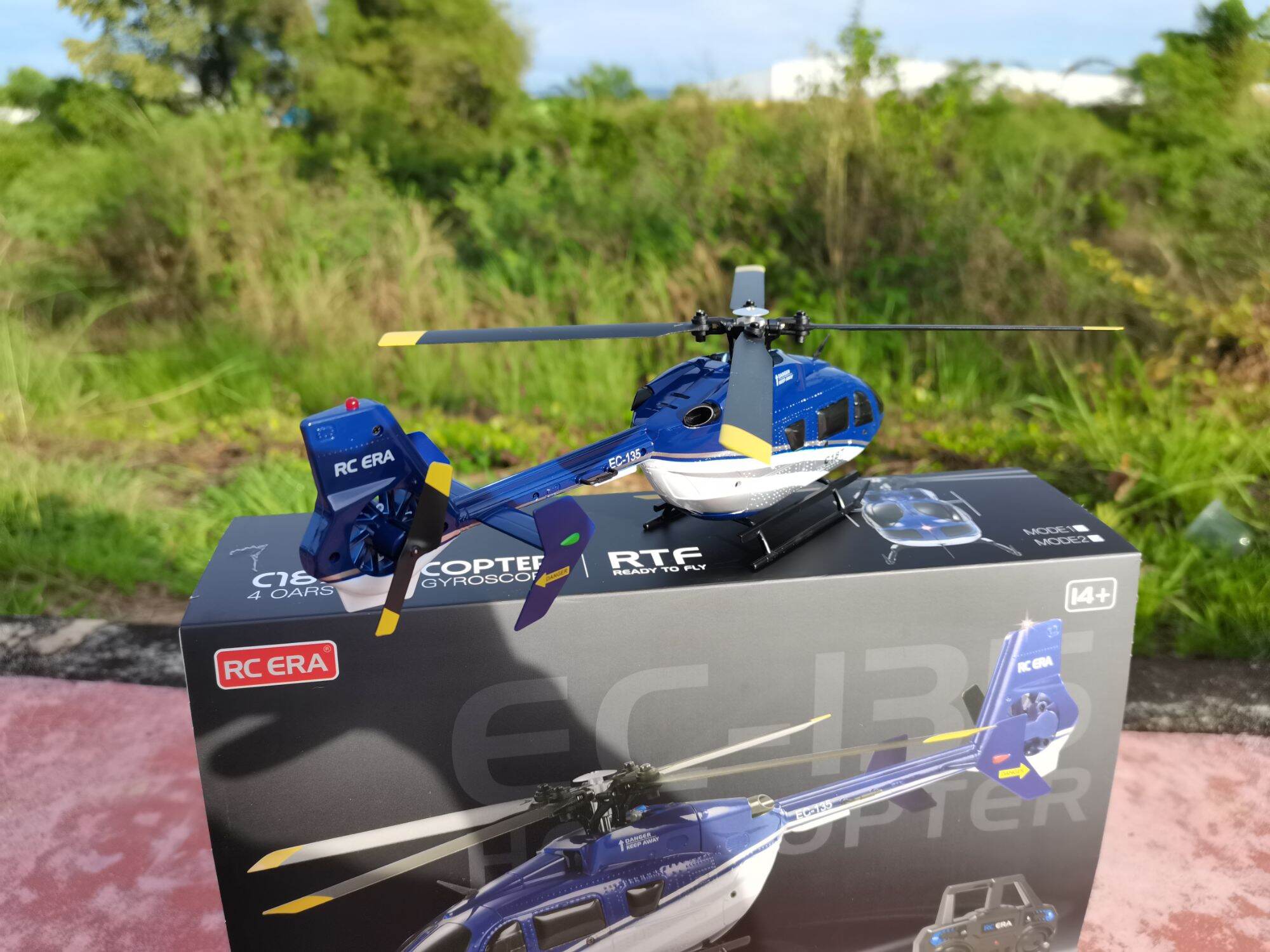 เฮลิคอปเตอร์ RC ERA C187 4CH EC135 RC Helicopter (RTF สินค้าชุดพร้อม ...
