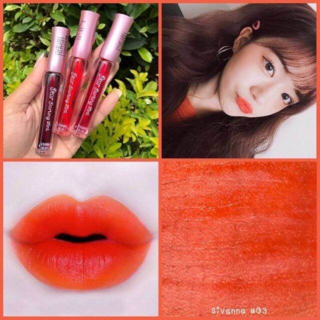 ลิปสิวันนา Tint St001 สิวันนา ลิปทิ้น ติ้นทาปาก ทินท์ทาแก้ม - K&J beauty - ThaiPick