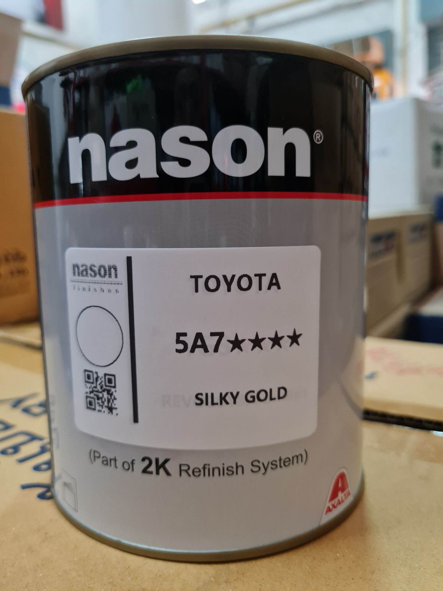 สีเบอร์เนสัน.TOYOTA.5A7.Vigo Champ | Lazada.co.th