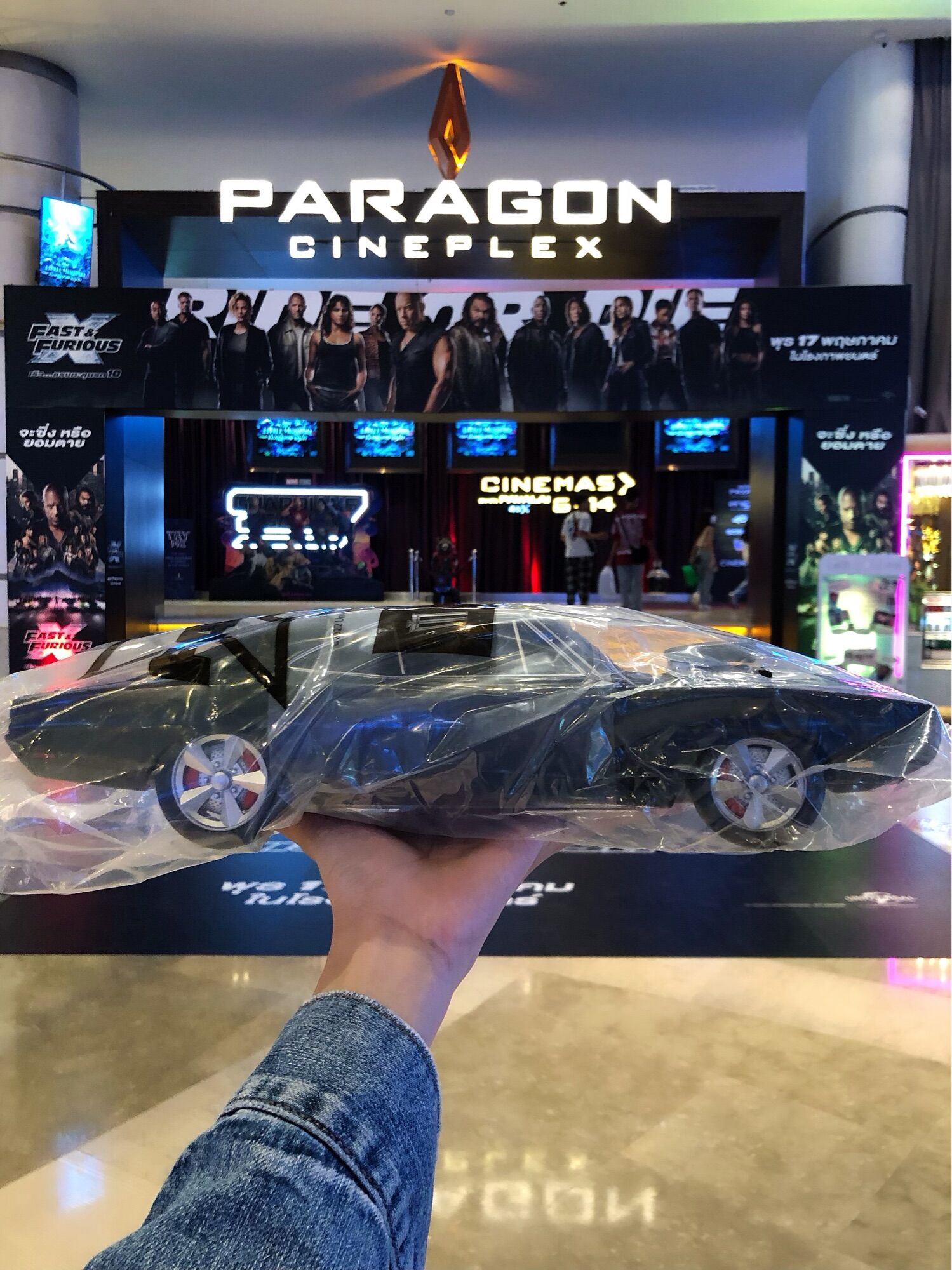 ถังป๊อปคอร์น Fast & Furious X ถังป๊อปคอร์น Dom’s Car จาก Major Cineplex ...