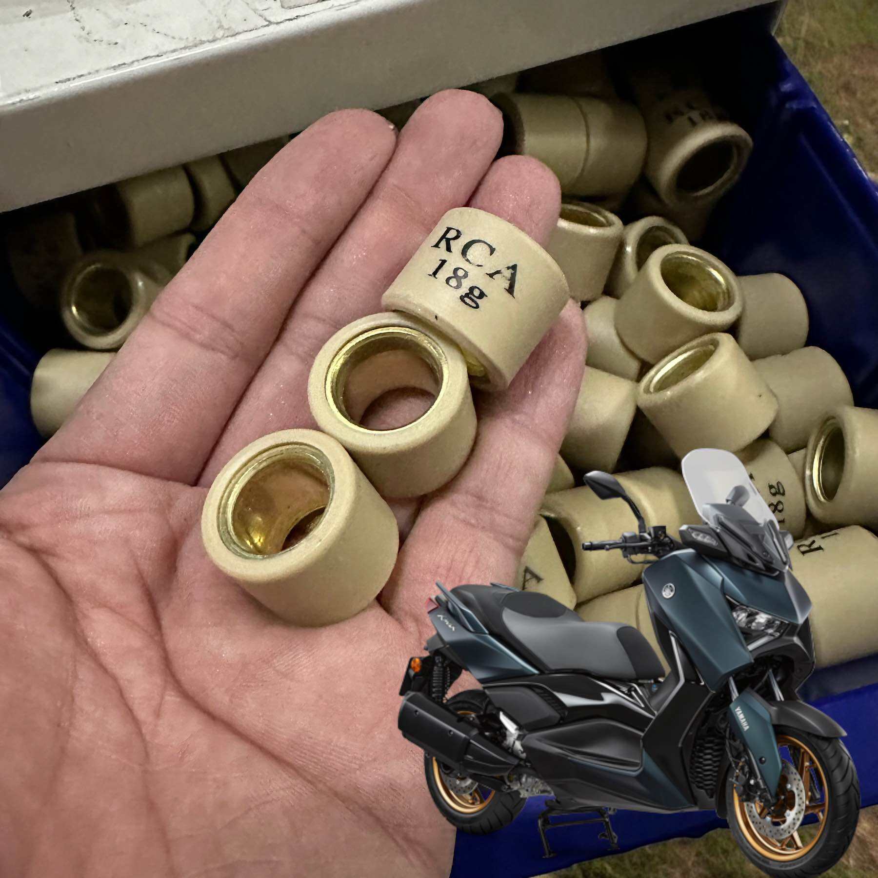 เม็ดตุ้ม เม็ดถ่วง Xmax Forza ADV300-350 แบรนด์RCA ราคาเม็ดละ | Lazada.co.th