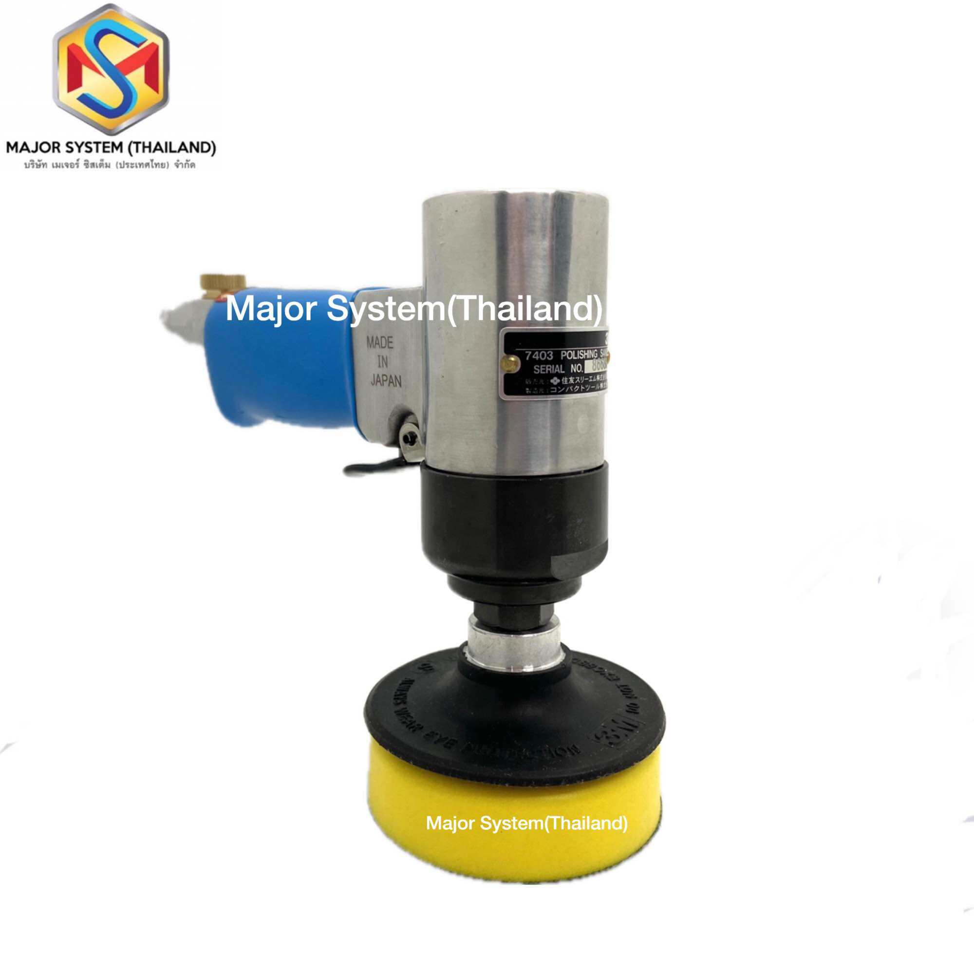 3M 7403 Polishing Sander เครื่องขัดเงา 3 นิ้ว เครื่องลมขัดสีขนาด 3 นิ้ว Pneumatic Buffing Tool ...