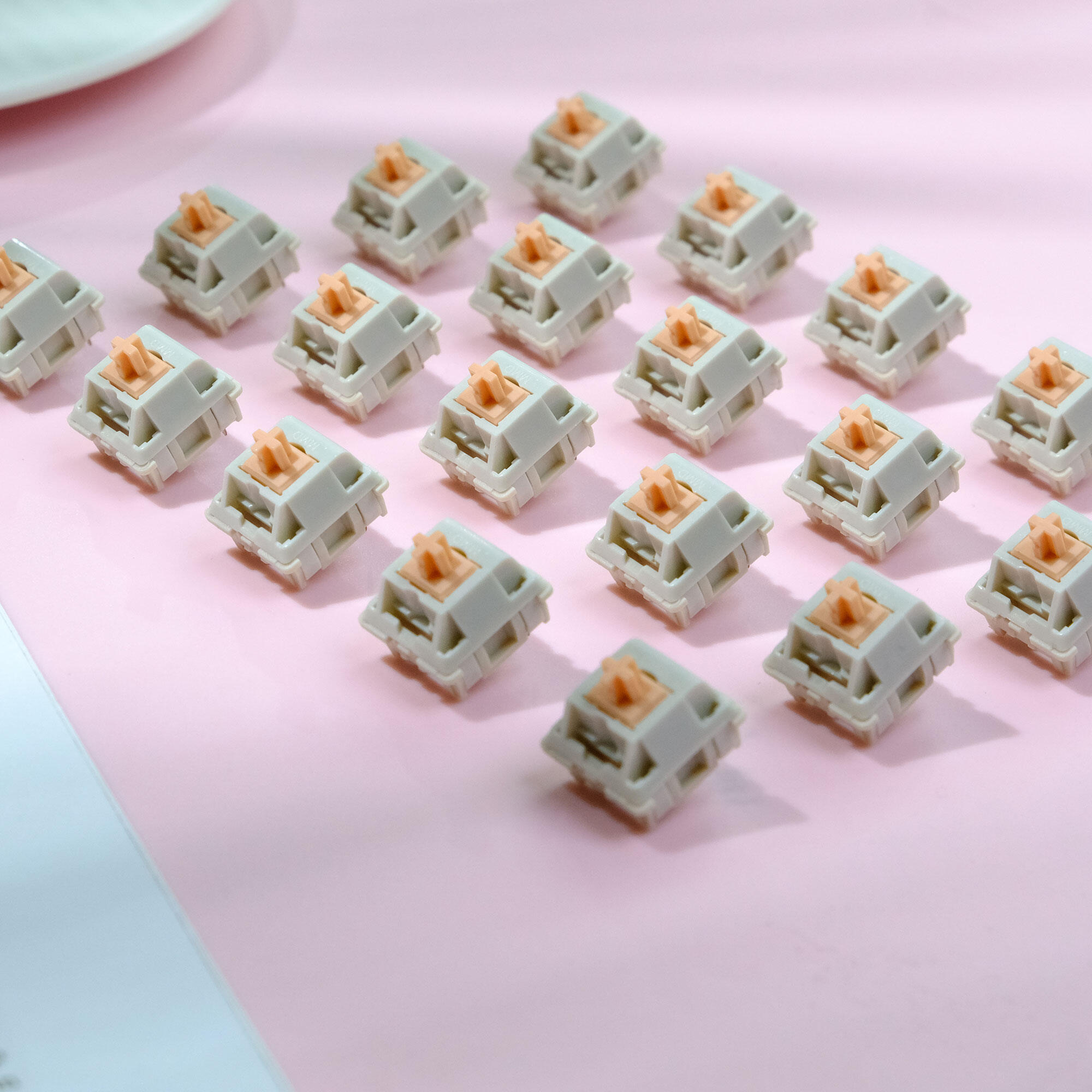 สวิตช์สัมผัส V2แพนด้าศักดิ์สิทธิ์55g 62G 67G POM switche คีย์บอร์ดกลไก DIY 3พินที่กำหนดเองสวิตช์ ...