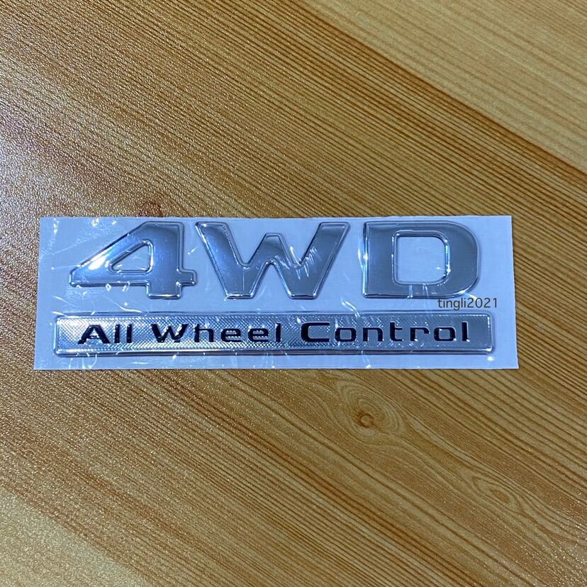 โลโก้* คำว่า 4WD ALL WHEEL CONTROLงานเรซิ่น ( ขนาด*4.5 x17 cm ) ราคาต่อ ...