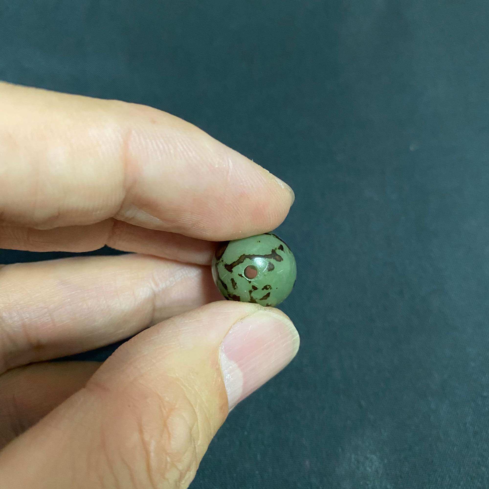 เมล็ดโพธิ์ธรรมชาติ 50g สำหรับทำสร้อยข้อมือสร้อยคอ เจาะแล้ว Natural ...