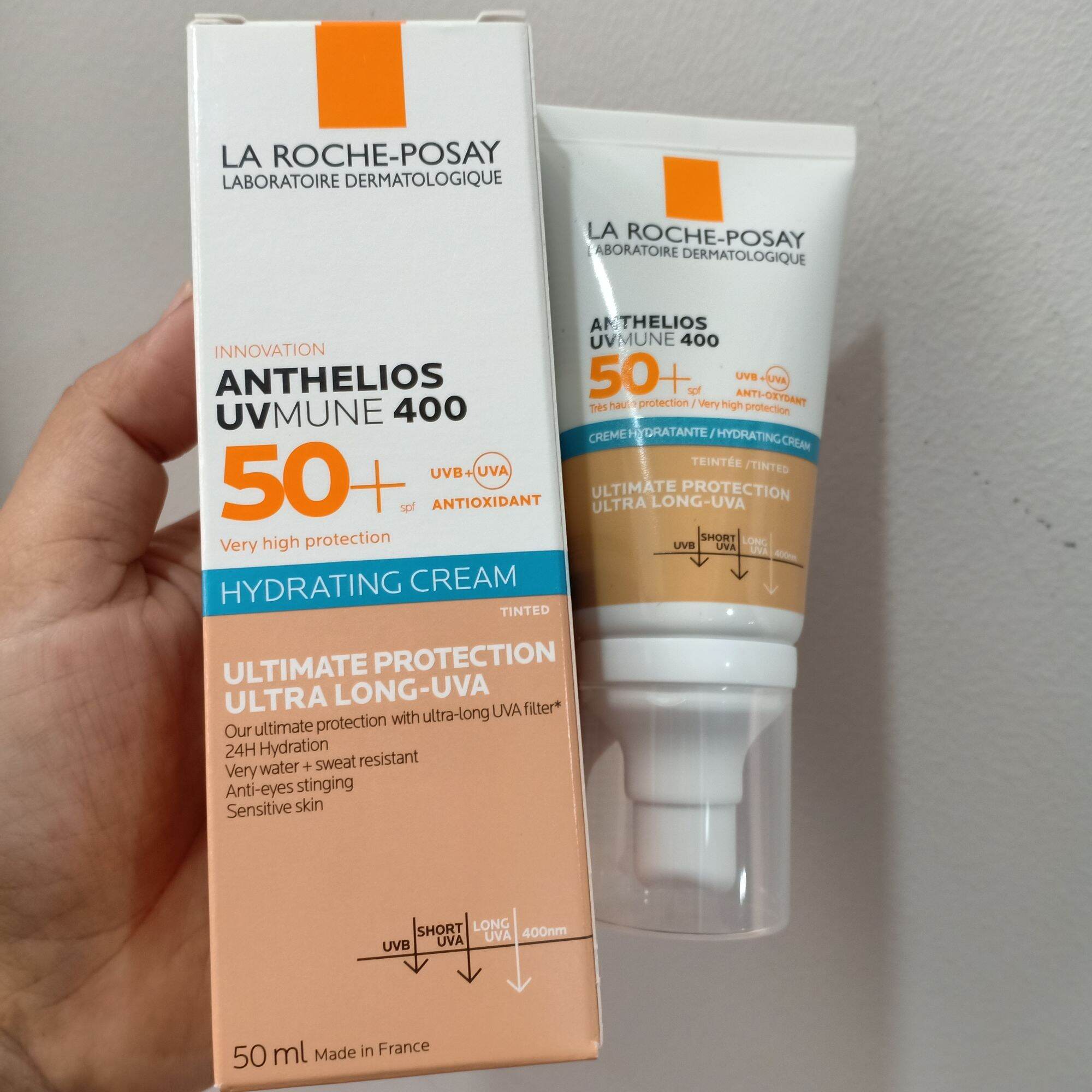 (Exp.10/24)La Roche-Posay Anthelios Uvmune400 Cream with Color SPF50 ...