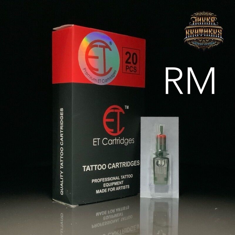 ET Cartridges Tattoo Needles ลงสี ลงเงา โค้ง 29-45RM | Lazada.co.th