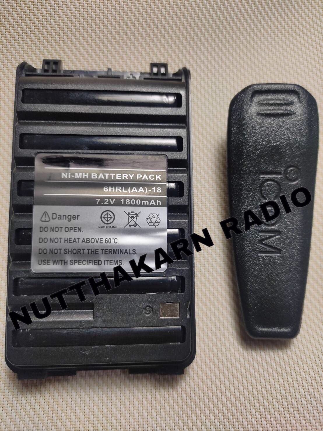 แบตเตอรี่วิทยุสือสาร icom 80fx.,86fx1,800มิลิแอม7.2v - ณัฐกาญเรดิโอใอดี ...