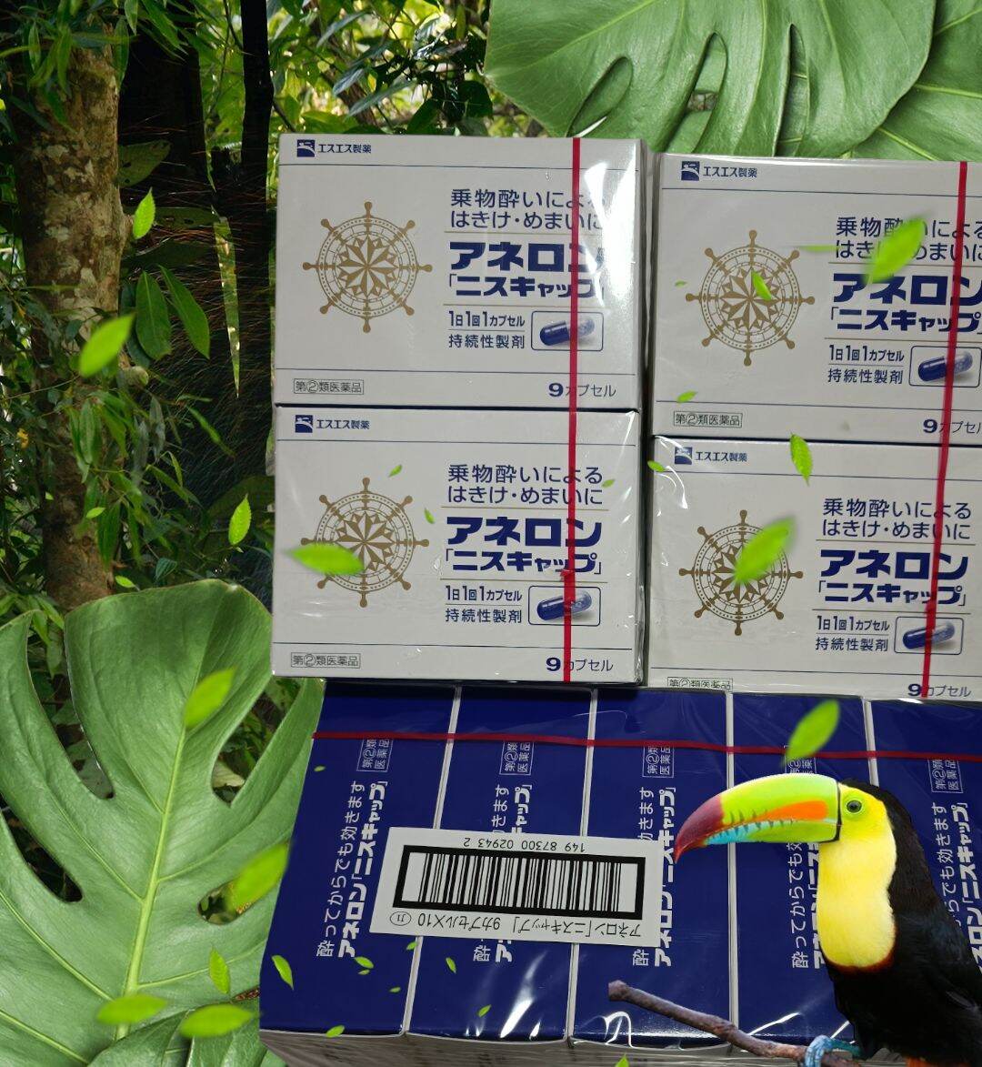 ยาแก้เมาเรือ ยาแก้เมาเรือญี่ปุ่น 100% ยาแก้เมาเรือ Aneron - ZenDai ...