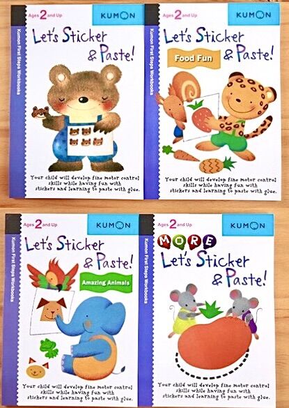 Kumon Education for Young Children Handmade Paper-Cut Origami Stickers ...