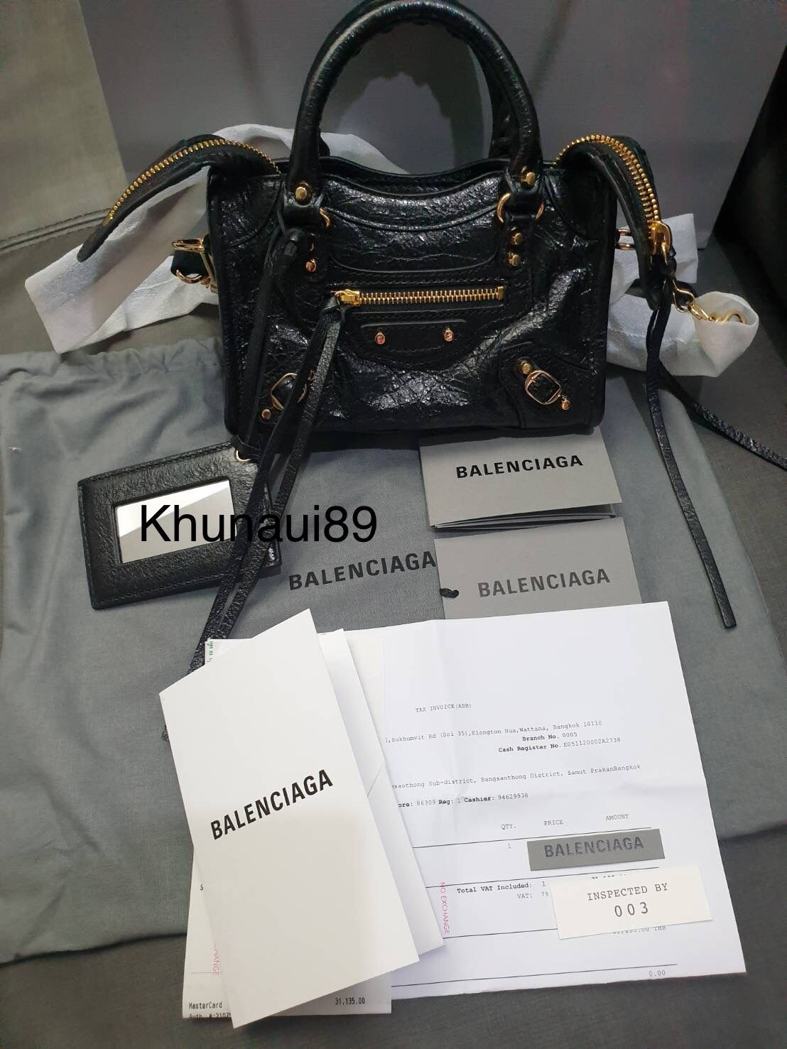 BALENCIAGA nano Black | Lazada.co.th