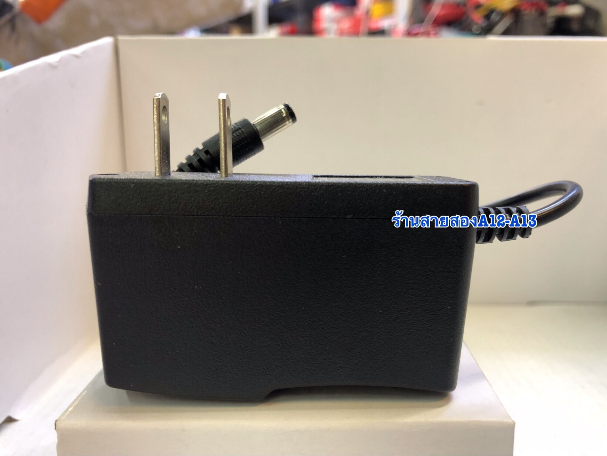 Adapter INPUT 100-240V OUTPUT 6V 1A แจ๊คขอบนอก 5.5mm. รูใน 2.1mm +ใน ...