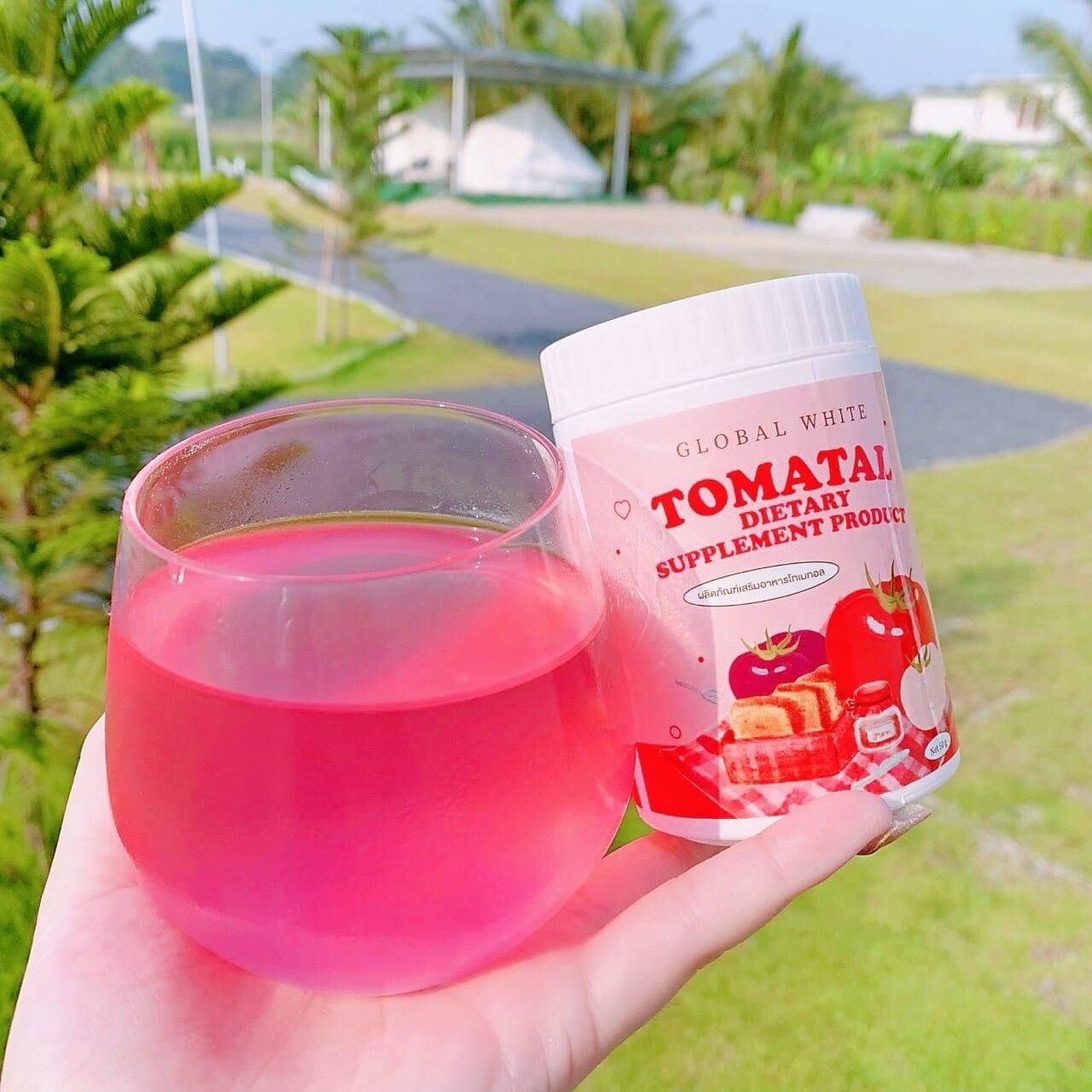 Tomatal Global White โทเมทอล น้ำชงมะเขือเทศ 50 g - Medngien1449 - ThaiPick