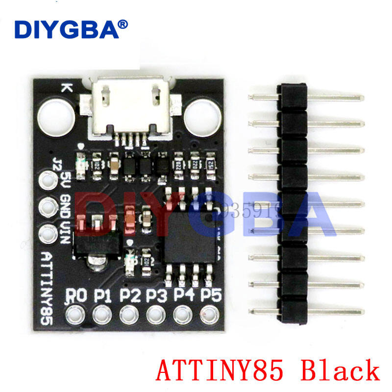 ATTINY ATtiny85 Digispark โมดูลบอร์ดเพื่อการพัฒนาไมโคร USB สำหรับ Arduino IIC I2C TWI SPI ไมโคร ...