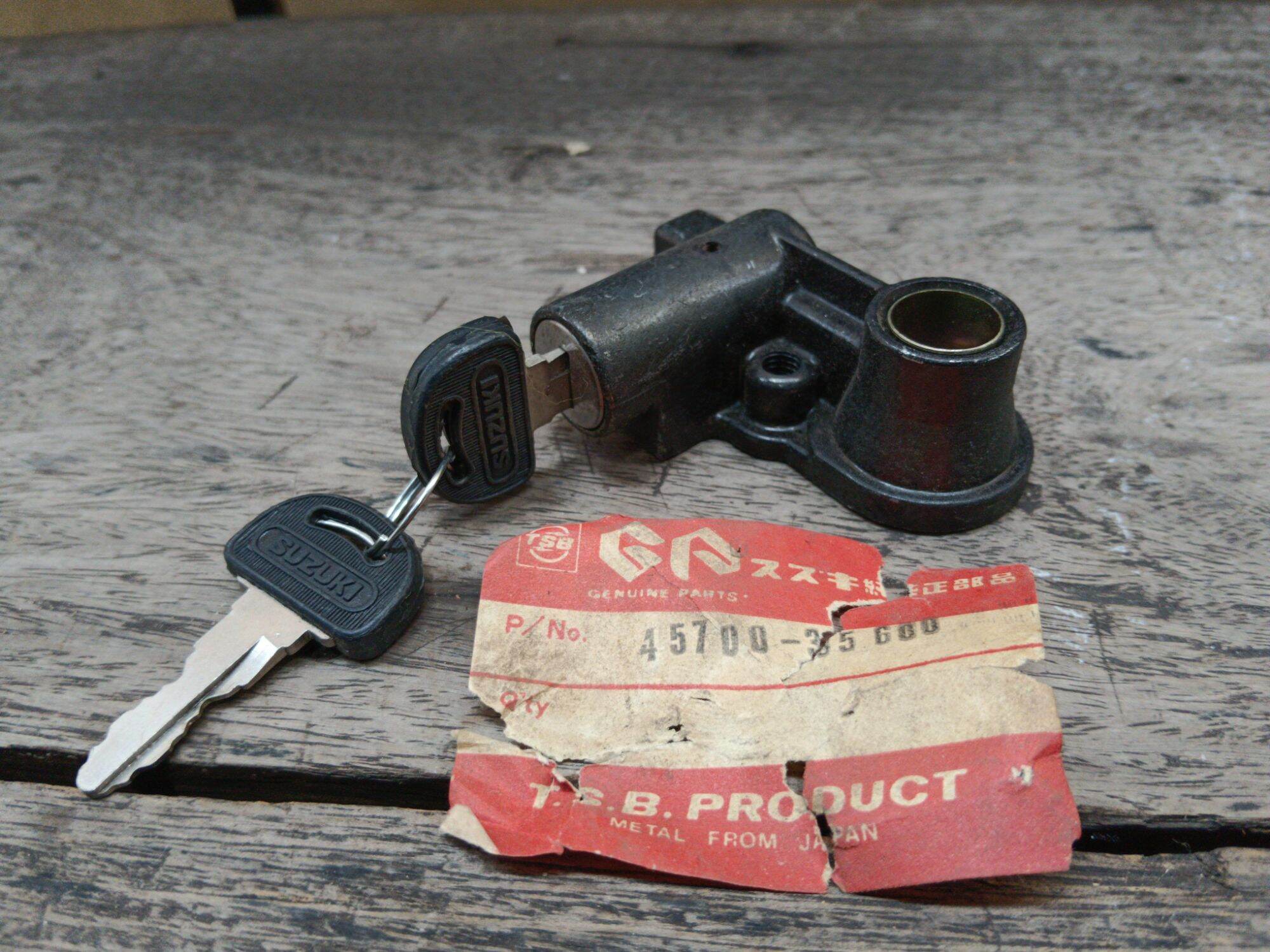 กุญแจล็อกเบาะ Suzuki FR80/FR80 Love เป็นงานรุ่นเก่าค้างร้าน สิ้นค้ามือ1 ...