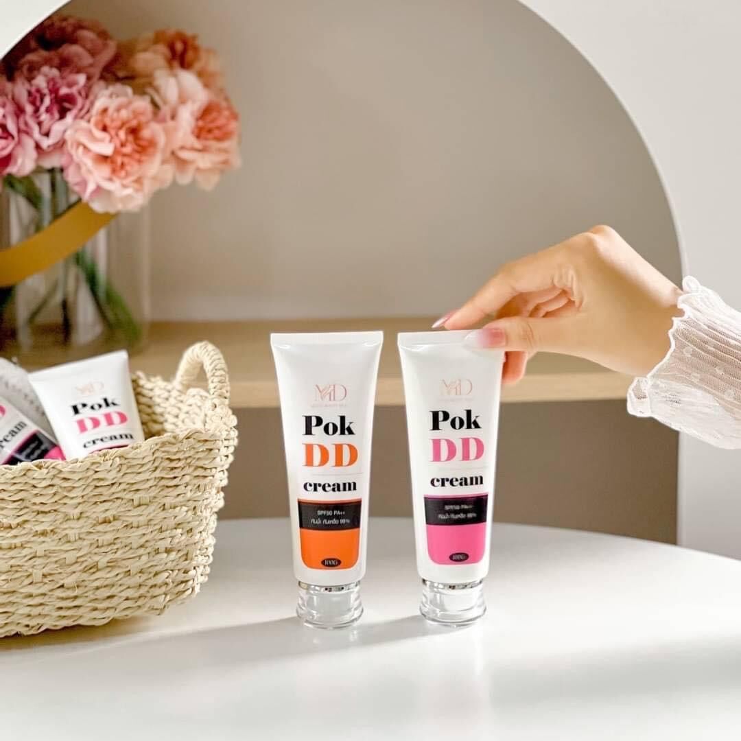 ส่งฟรี️ พอกดี POK DD Cream พอกดีดี ครีมกันแดด ดีดี ปรับผิวขาว พร้อม ...