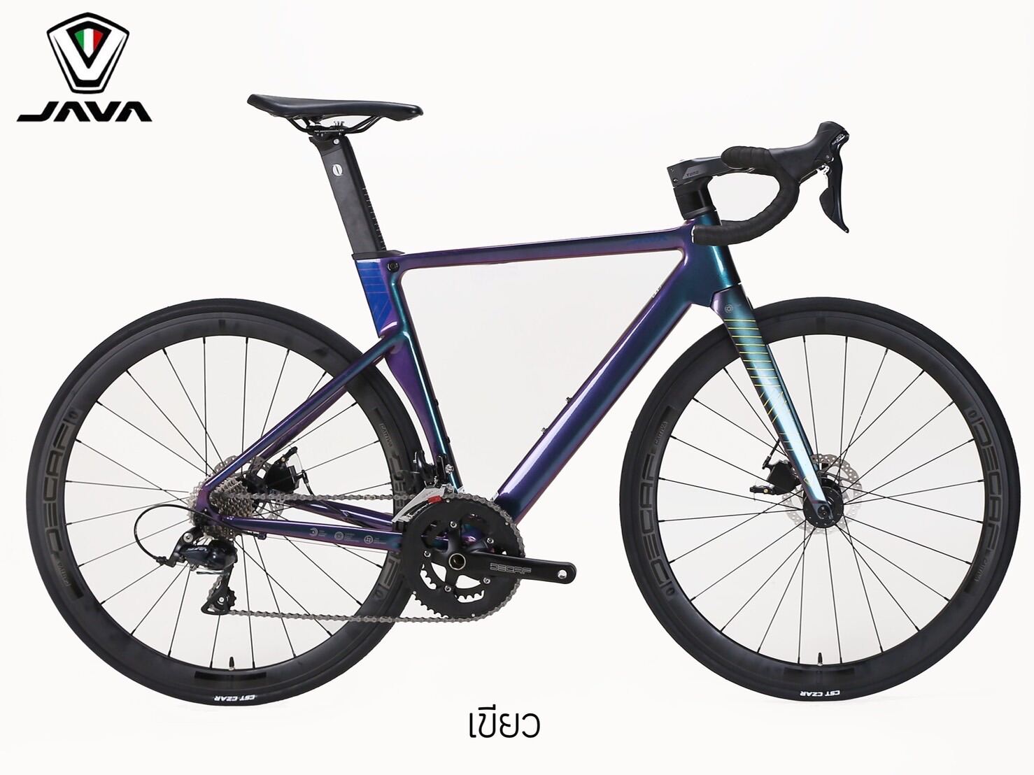 ใหม่ล่าสุด!! จักรยานเสือหมอบ Java Siluro 6 ดิสเบรคกึ่งน้ำมัน เฟรม ...