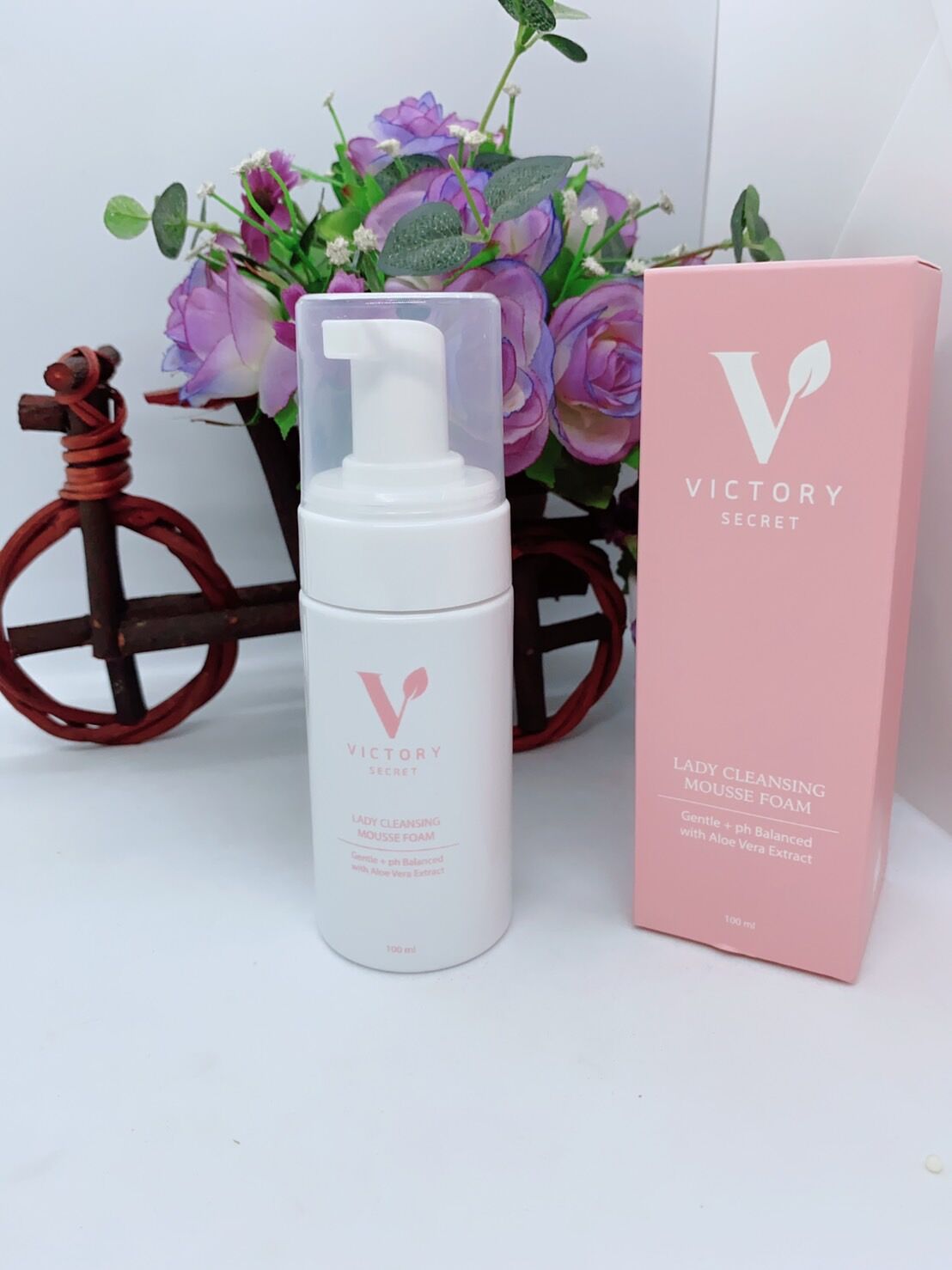 (พร้อมส่งของแท้💯%) มูสโฟม ล้างน้องสาว หลีหอมสะอาด Mousse Form Victory ...