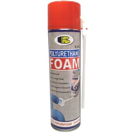 Bosny B129 Polyurethane foam 500 ml. สเปรย์โฟมบอสนี่อุดรอย | Lazada.co.th