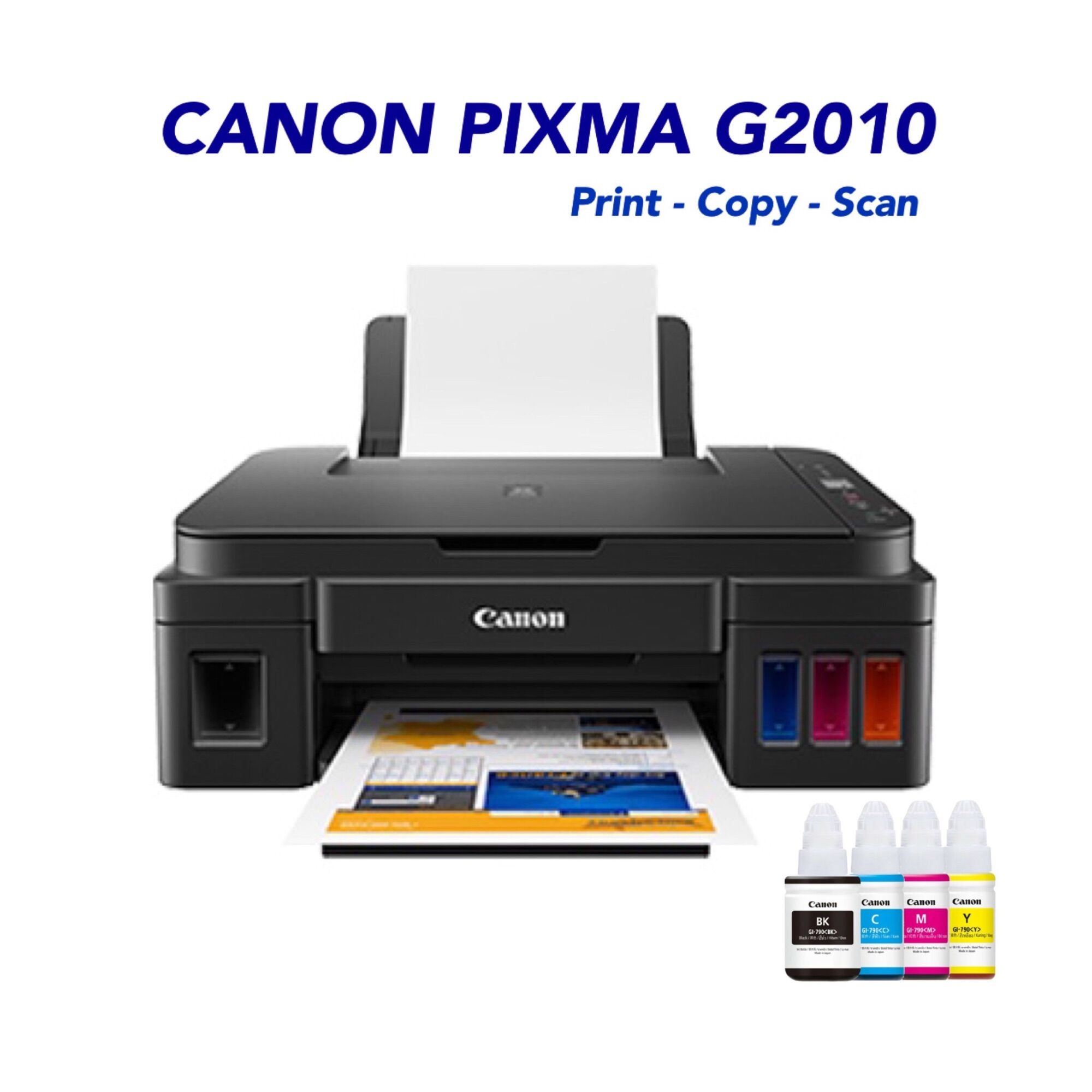 Canon Pixma G2010 Print Copy Scan หมึกแท้ ประกันศูนย์ | Lazada.co.th